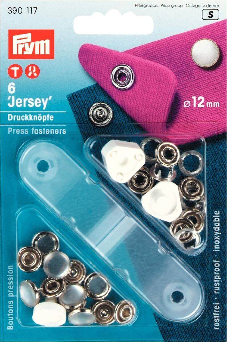 390117, Prym 12mm peral top poppa fasteners with tool - card ...