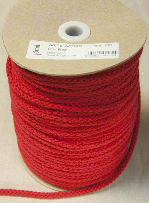 ACORD, 6mm diameter, soft, strong acrylic cord, good for jog pants ...