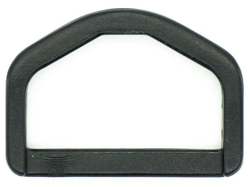 DRP40, 40mm black plastic D-rings-100 pieces · Wholesale Haberdashery ...