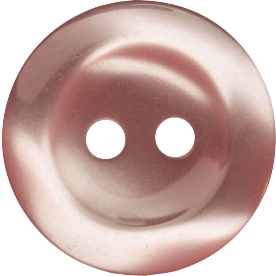 P2575-32, Two hole, shiny pearlised buttons, size 32 - 100 pieces ...