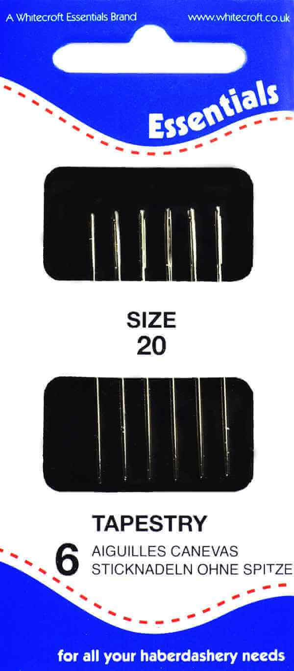 TAP-20, Whitecroft tapestry needles size 20 - 10 CARDS · Wholesale ...