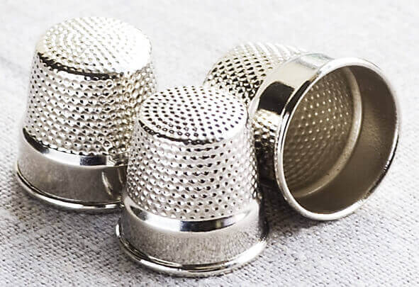 THIMBLE16.5, standard metal thimbles 16.5mm-10 pieces · Wholesale ...